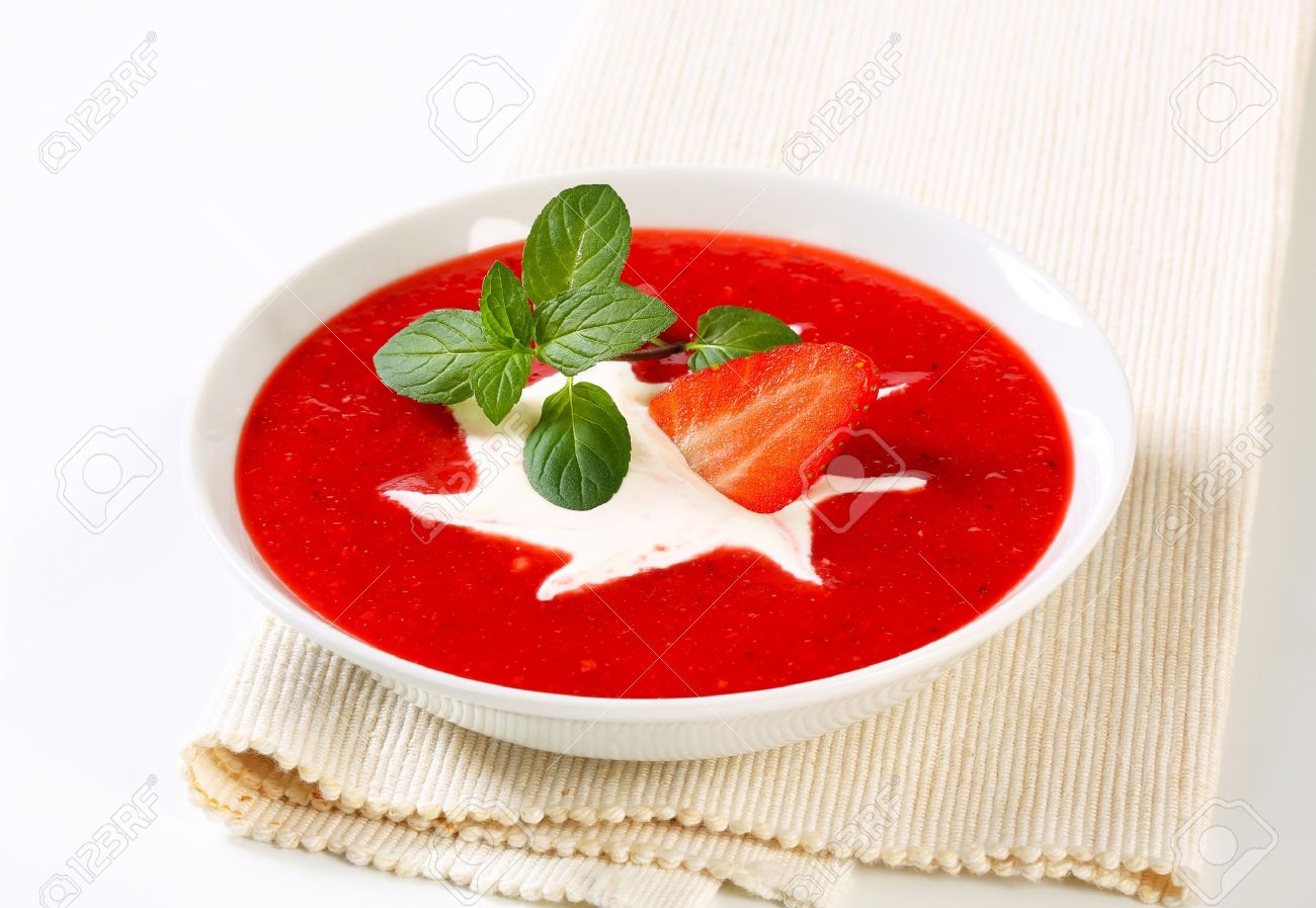 SOUPE DE FRUITS ROUGES - Vanessa Bedjaï-Haddad